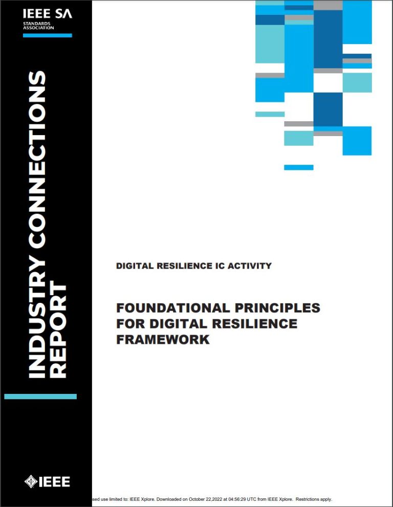 Foundational Principles for Digital Resilience Framework – eWorldwide Group